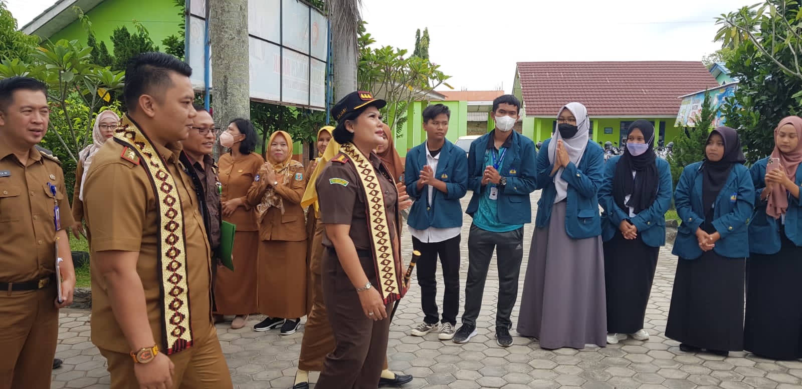 Kajari Way Kanan Hadiri JMS di SMPN 1 Blambangan Umpu - MEDIA RAKATA
