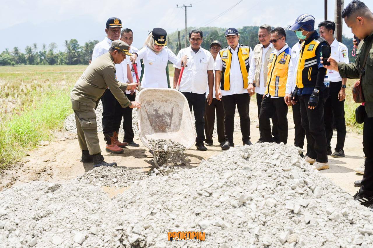 Program Seratus Hari Kerja, Bupati Nanda Fokus Pembangunan Infrastuktur ...