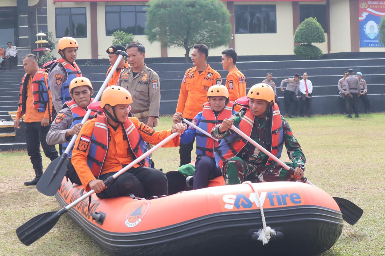 Polres Way Kanan Gelar Apel Kesiapan Tanggap Darurat Bencana Alam 2025 ...