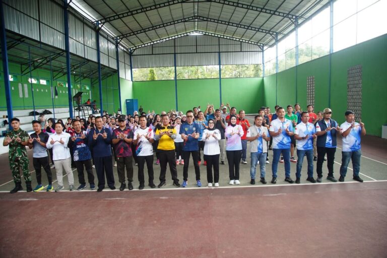 Bupati Way Kanan Buka PORKAB PELTI 2026, Dorong Lahirnya Atlet Tenis ...